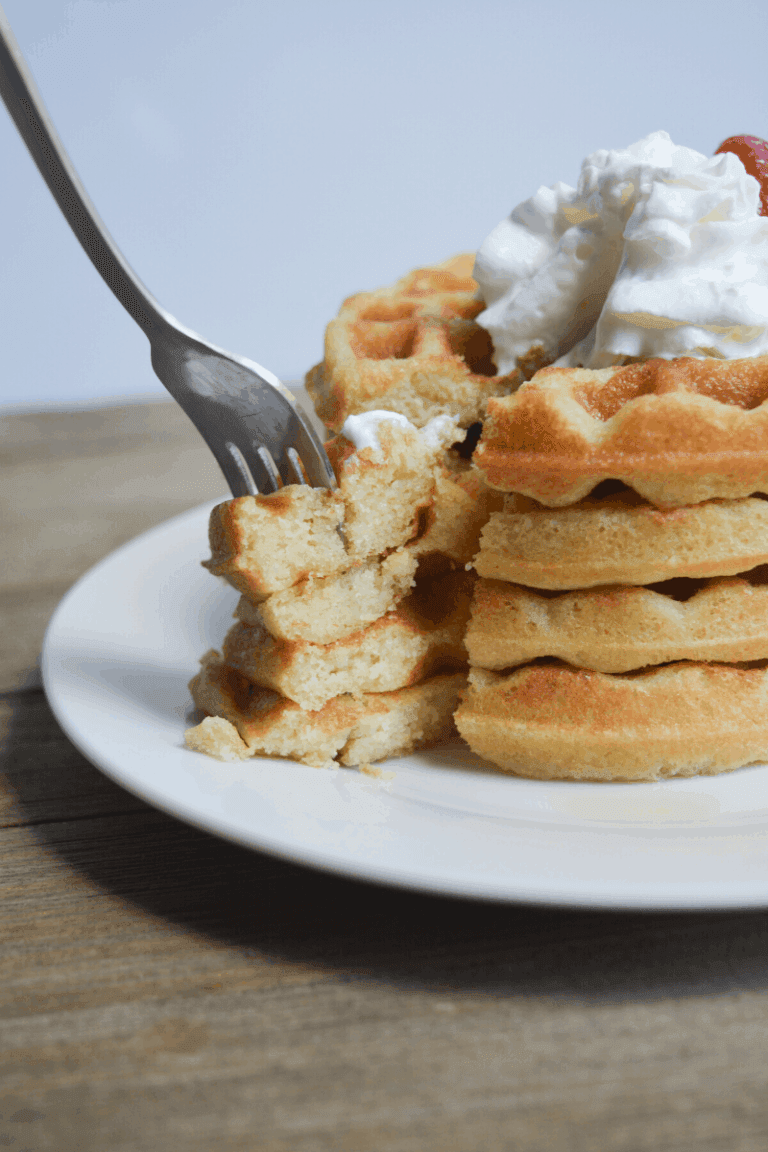 Almond Flour Keto Waffles - Hey Keto Mama